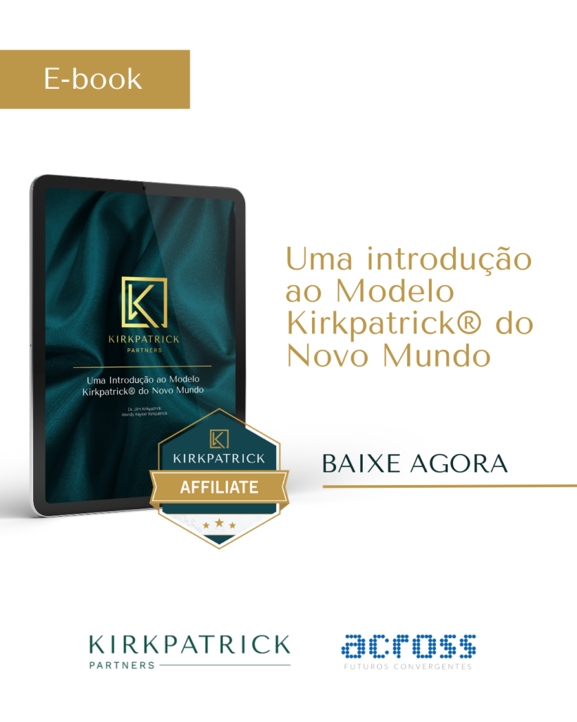 Agradecimento | Grupo exclusivo sobre a Metodologia Kirkpatrick | Across RH